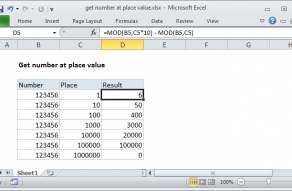 Excel MOD function | Exceljet